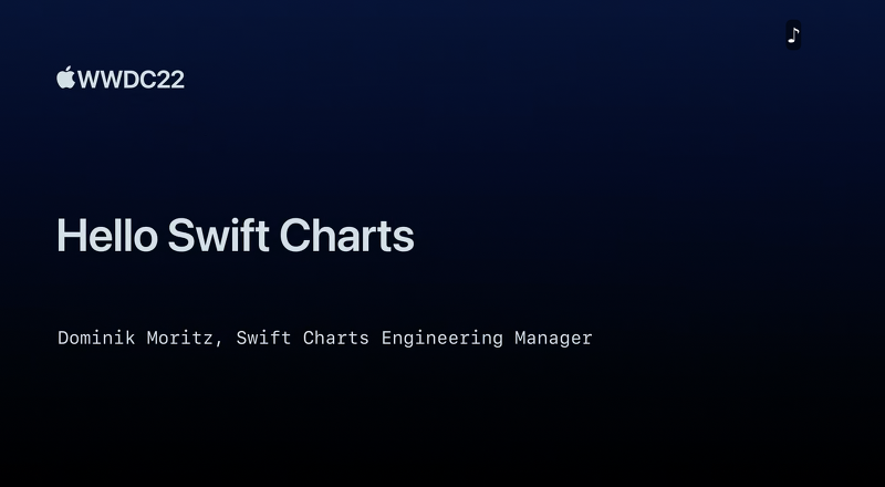 WWDC22) Hello Swift Charts | 코드너리