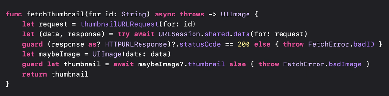 [Swift] Modern Concurrency Swift ( 3편 - async-await 알아보기 ) | 코드너리