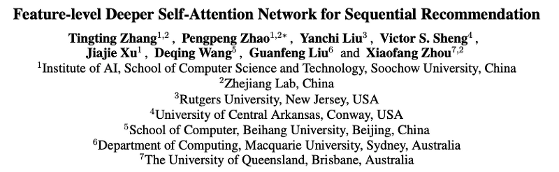 추천 시스템 논문 리뷰 - Feature level Deeper Self-Attention Network for Sequential Recommendation (FDSA ...