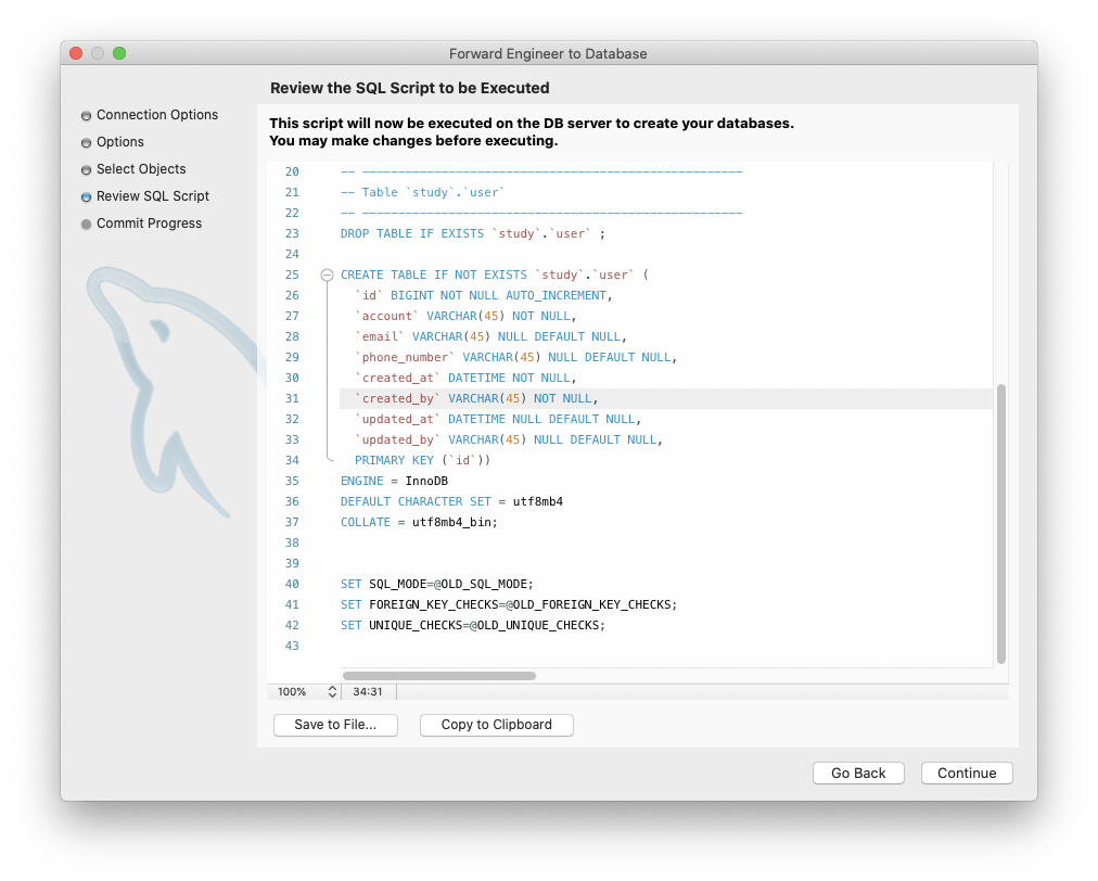 2 Mysql 설계 And Springboot Init 코드너리 6127
