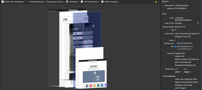 iOS) UISheetPresentationController dimming view alpha 수정해보기(실패) | 코드너리