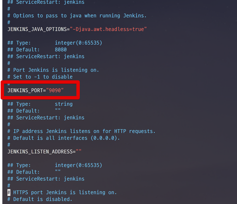Jenkins Port 변경하기 | 코드너리